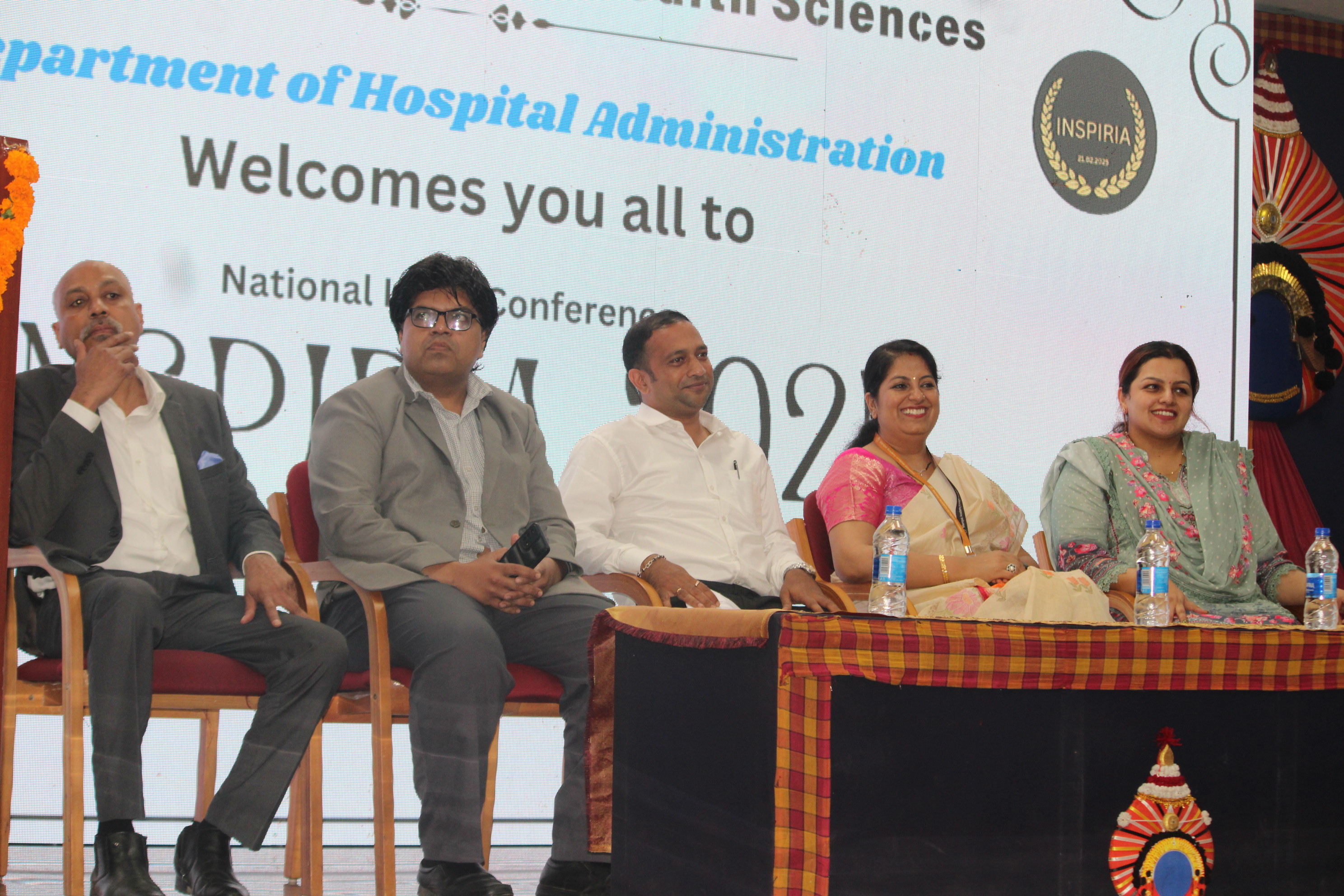 Certificate Awarded to Dr Usha Rani for the Best Jury Member of INSPIRIA 2025: February 21, 2025